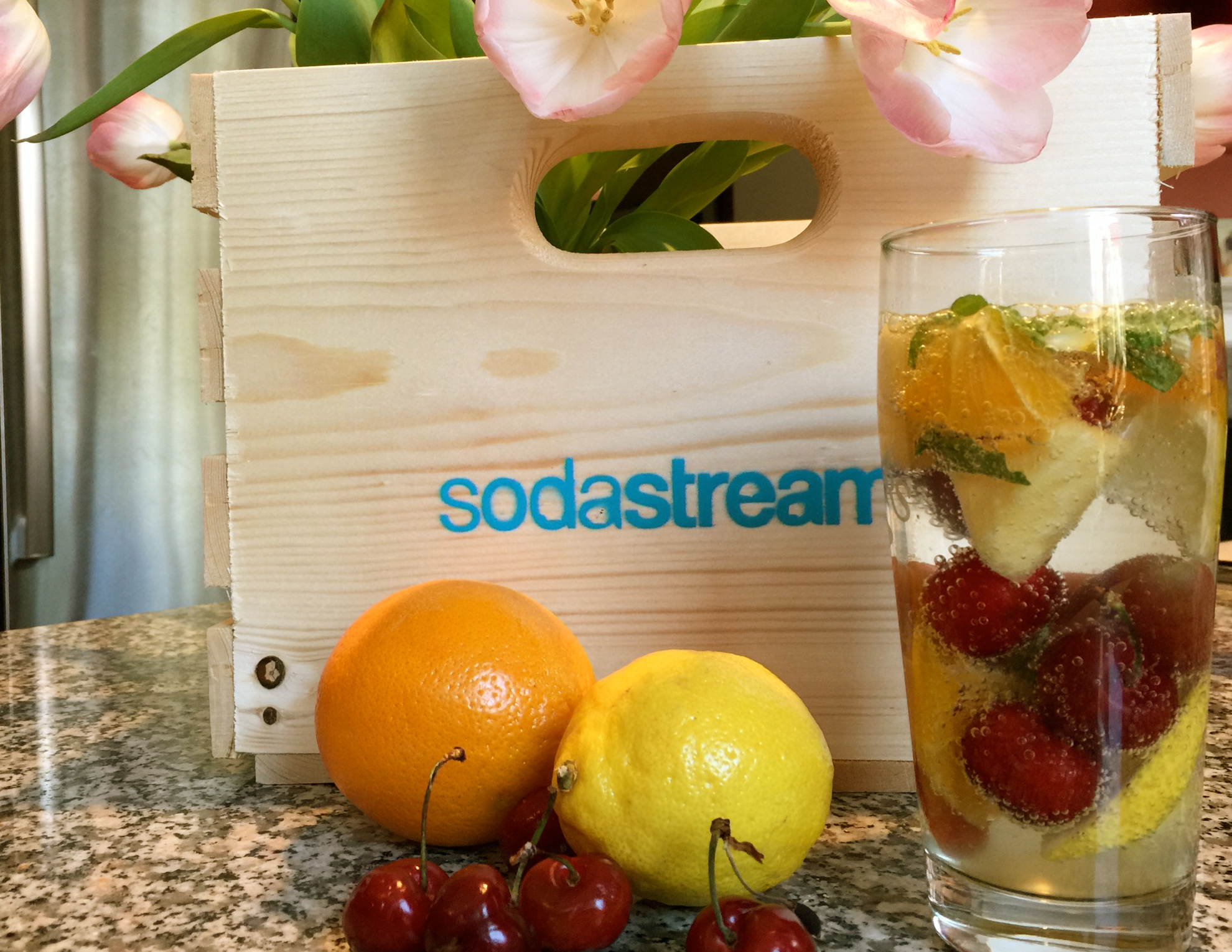 Infusing Drinks with sodastream - UrbanMoms
